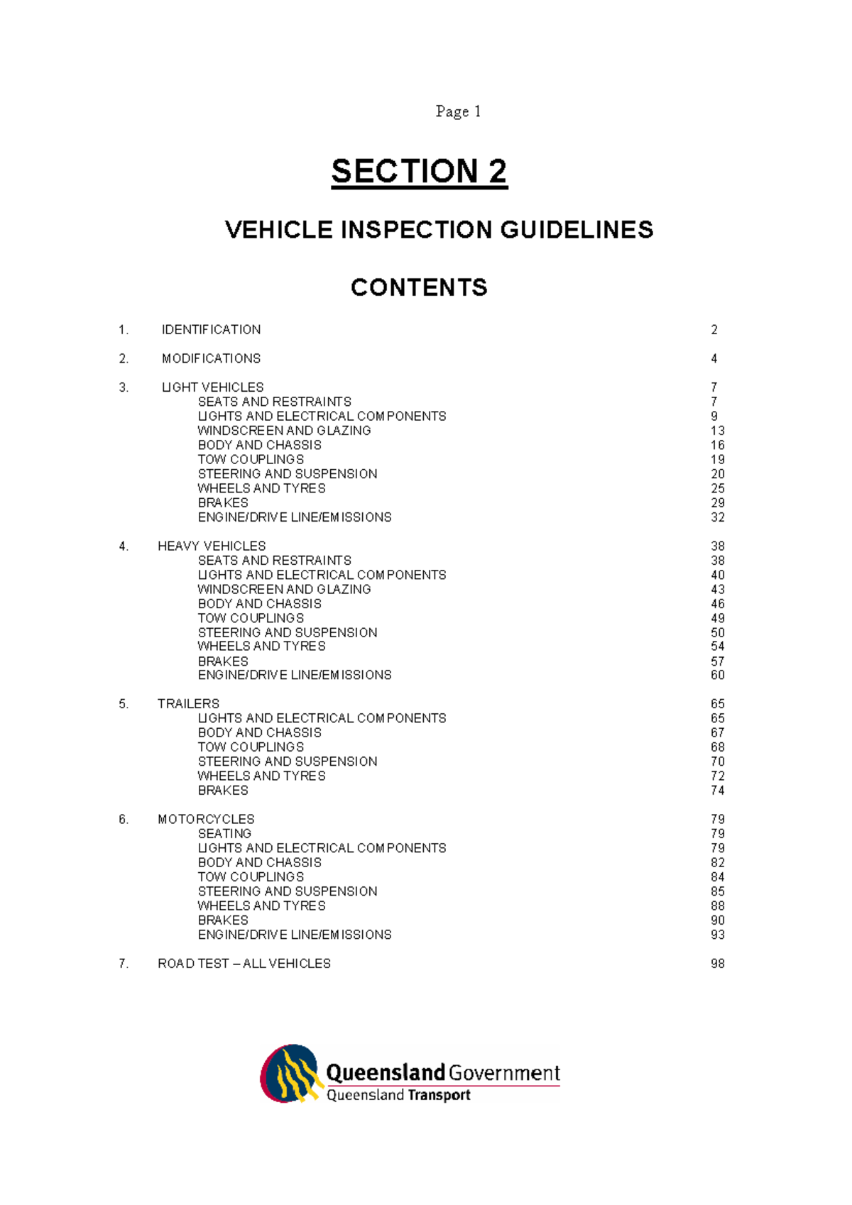 Vehiclestandardscodeofpracticesection 2feb2004 - VEHICLE INSPECTION ...