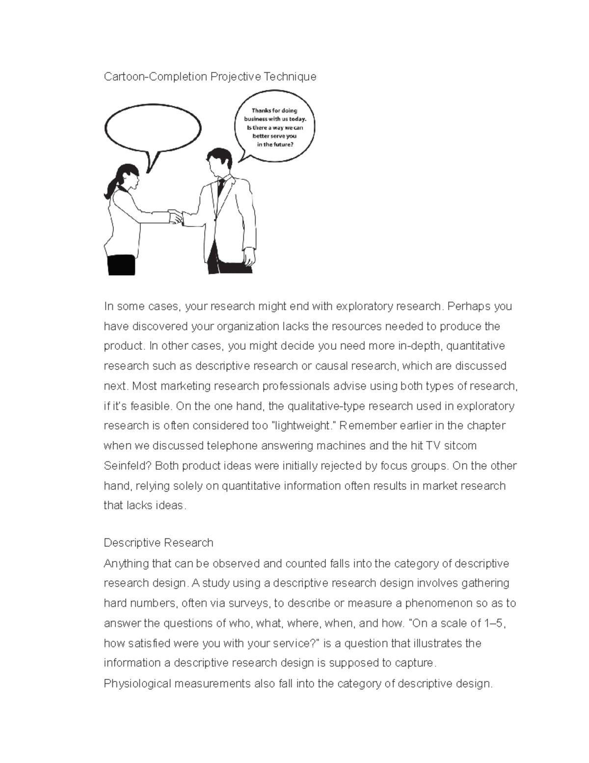 Marketing Research and Market Intelligence - Cartoon-Completion ...