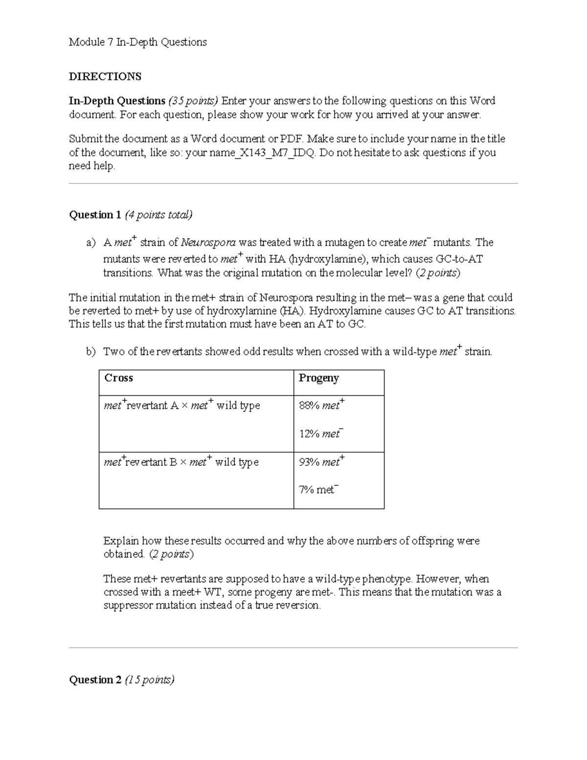 X143 M7 IDQ - homework - DIRECTIONS In-Depth Questions (35 points ...