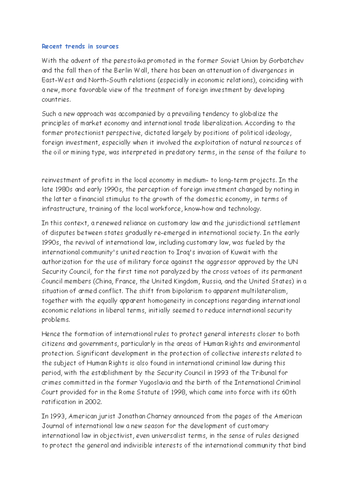 Recent trends in sources 4 - Recent trends in sources With the advent ...