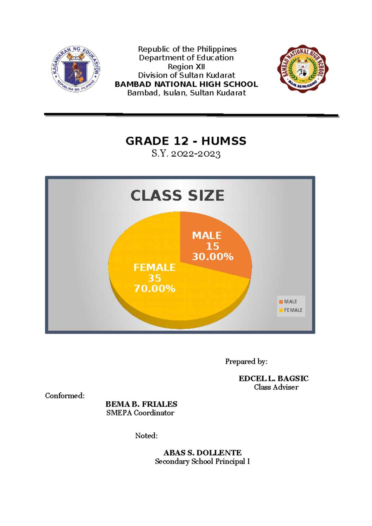 Grade 12- Humss Smepa- Dashboard - Department of Education Region XII ...