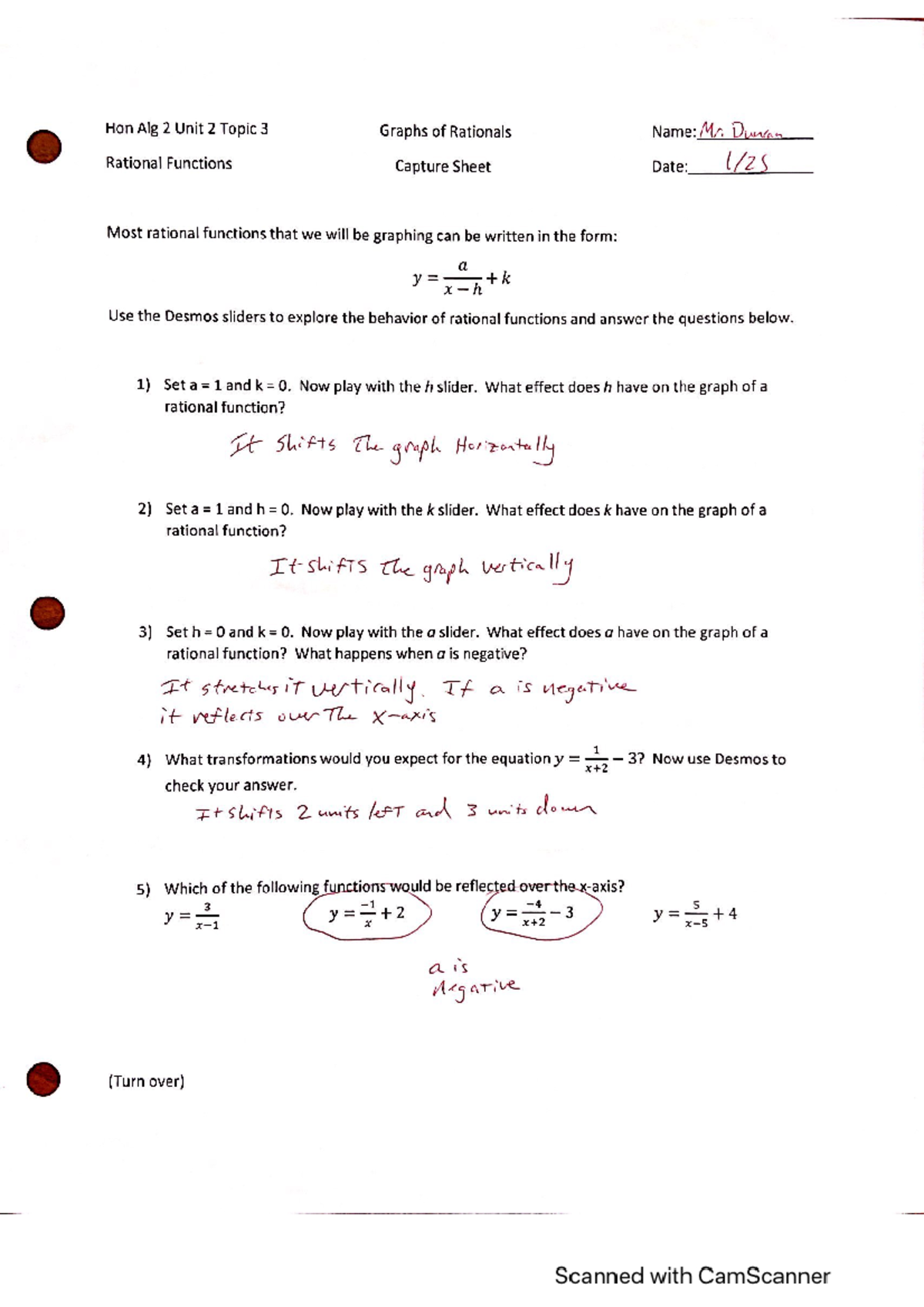 094 capture sheet answer key - Studocu