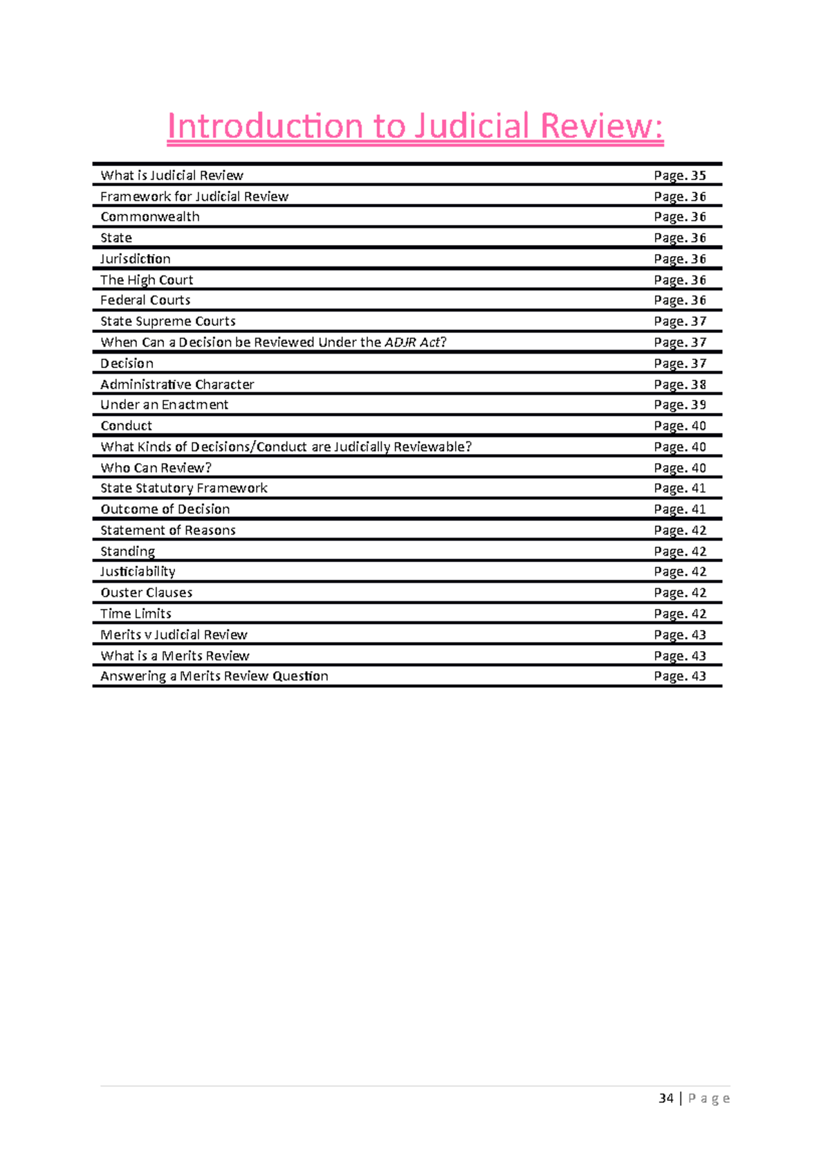 5. Introduction to Judicial Review - Introduction to Judicial Review ...
