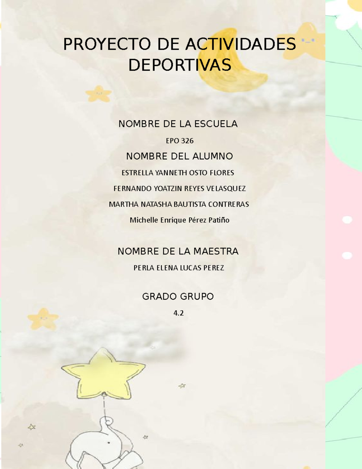 Proyecto%20DE%20 Actividades%20 Deportivas%20 - PROYECTO DE ACTIVIDADES ...