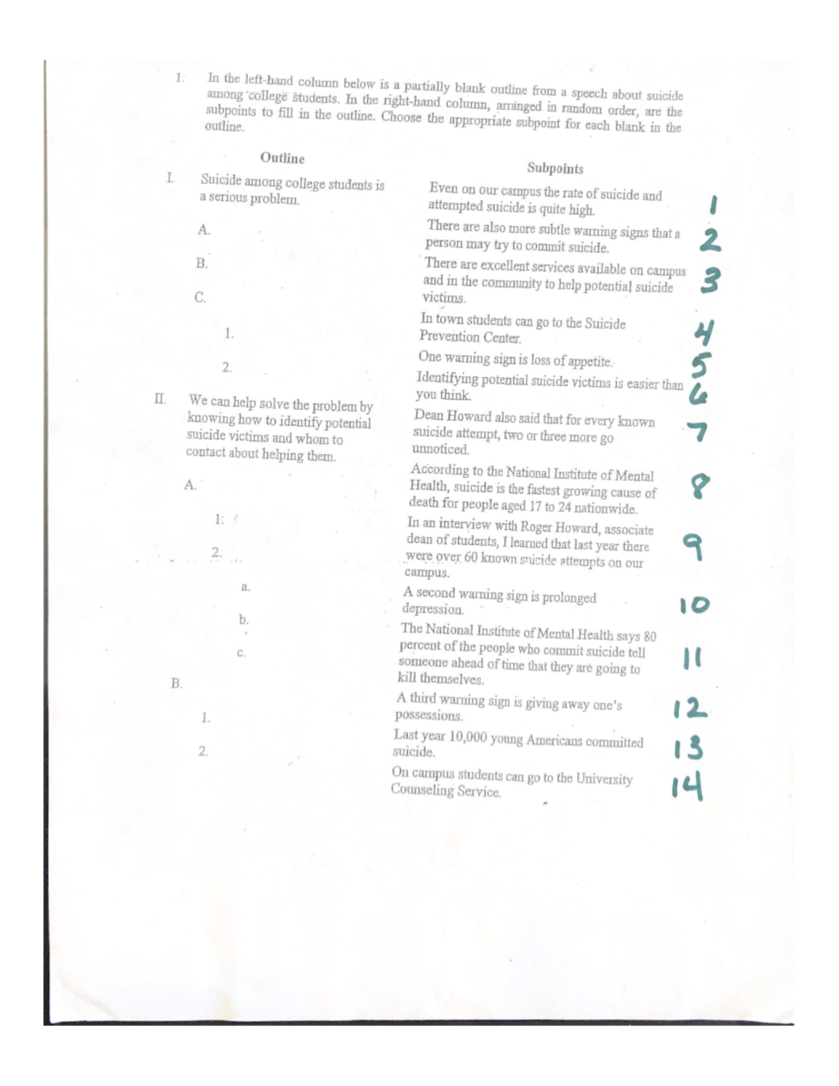HW 4 - Outline Exercise - COM 101 - Studocu
