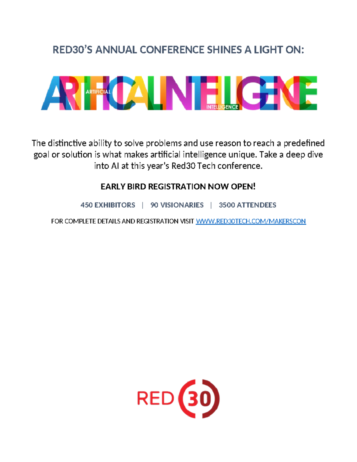 Red30Conference 0703 - practice Microsoft word document. - RED30’S ANNUAL CONFERENCE SHINES A ...