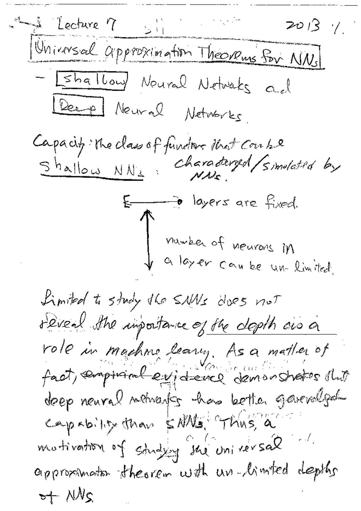 Lecture 7-2023R1 - Mathematics of Deep Learning - Studocu