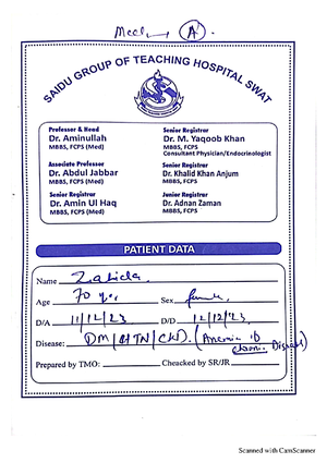 FON chapter wise mcqs by Husain.Z - Fundamentals Of Nursing ( FON 2 ) Unit # 01 ( Nursing ...