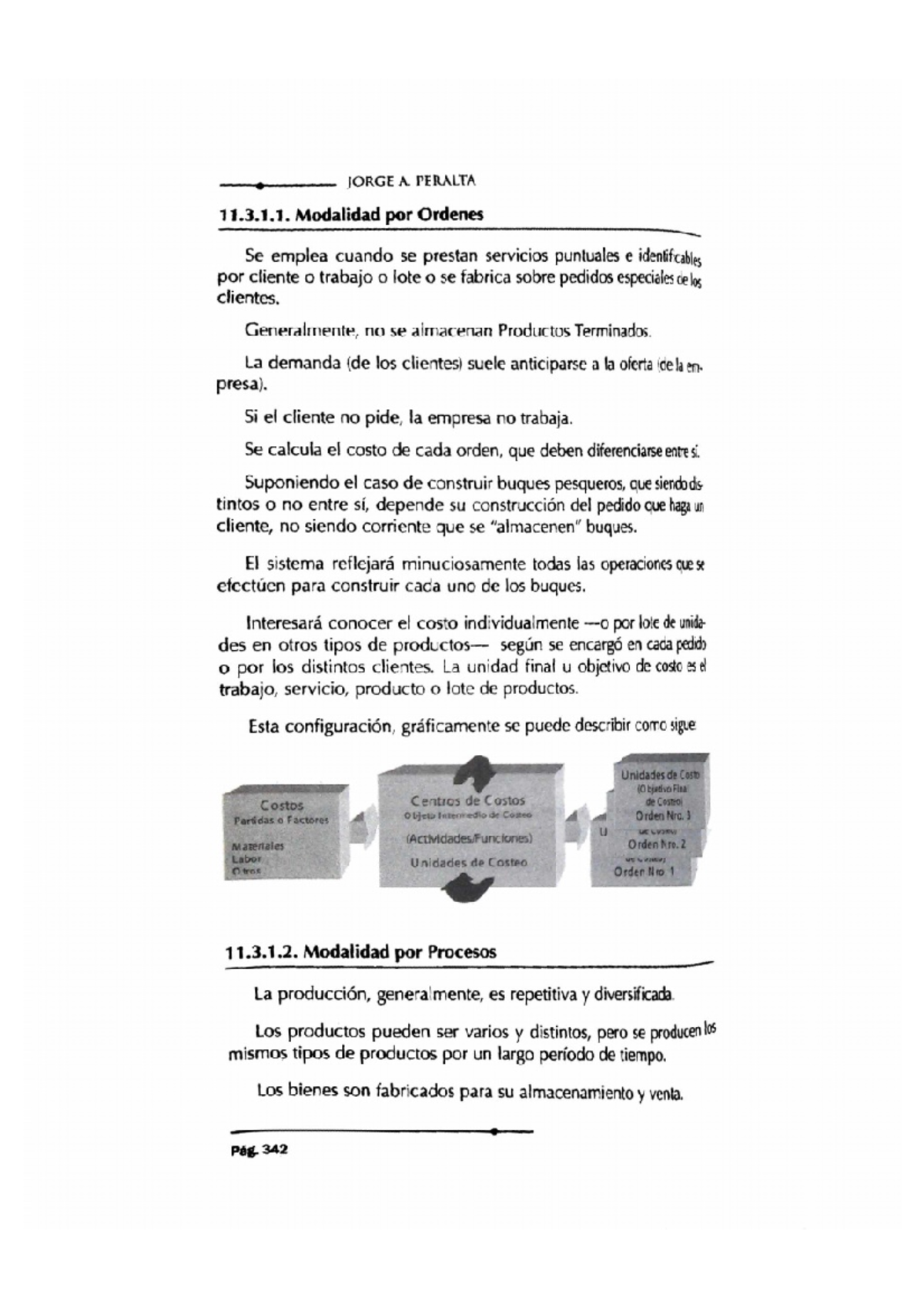 Costos por rdenes y por procesos Jorge Peralta - Sistema de costos - UADE - Studocu