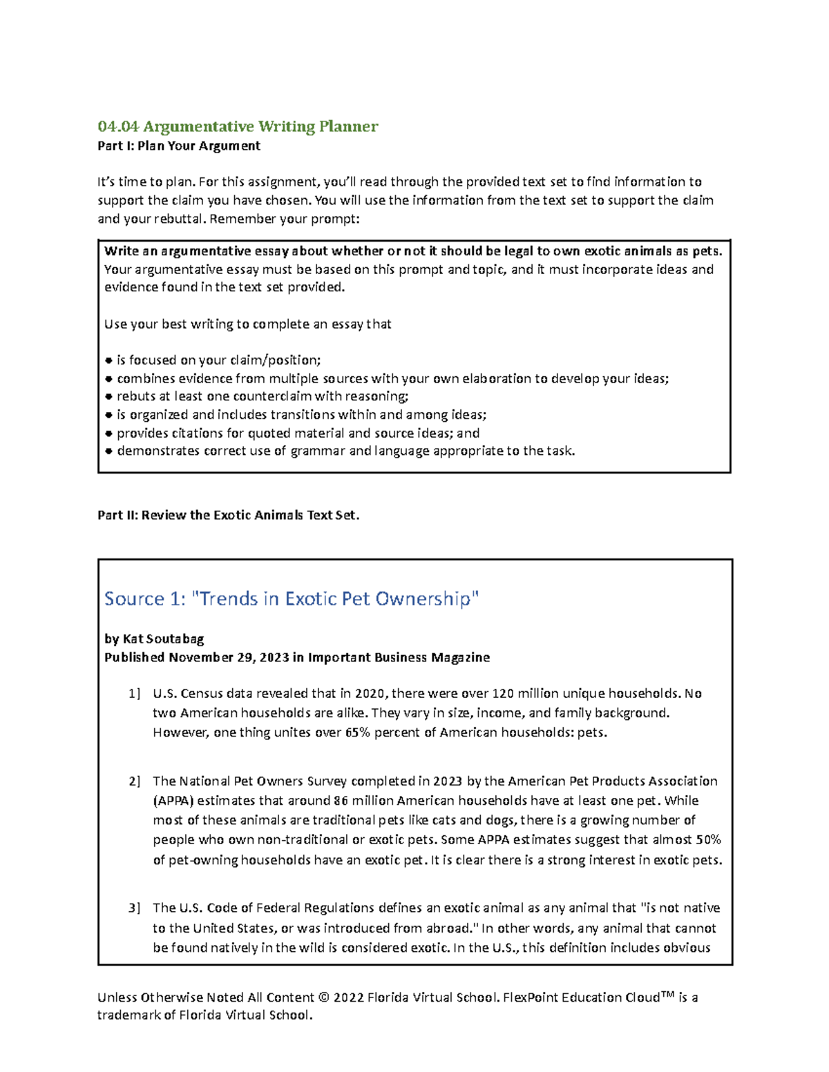 Copia de 4.04 Organization is Key worksheet - 04 Argumentative Writing ...