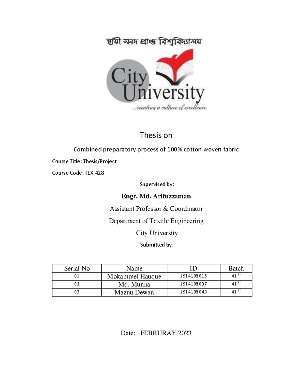 New Microsoft Word Document - Thesis on Combined preparatory process of ...