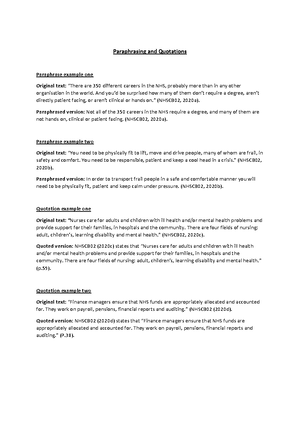 A timetable approach to planning an assignment - Unit 3: Preparing a ...