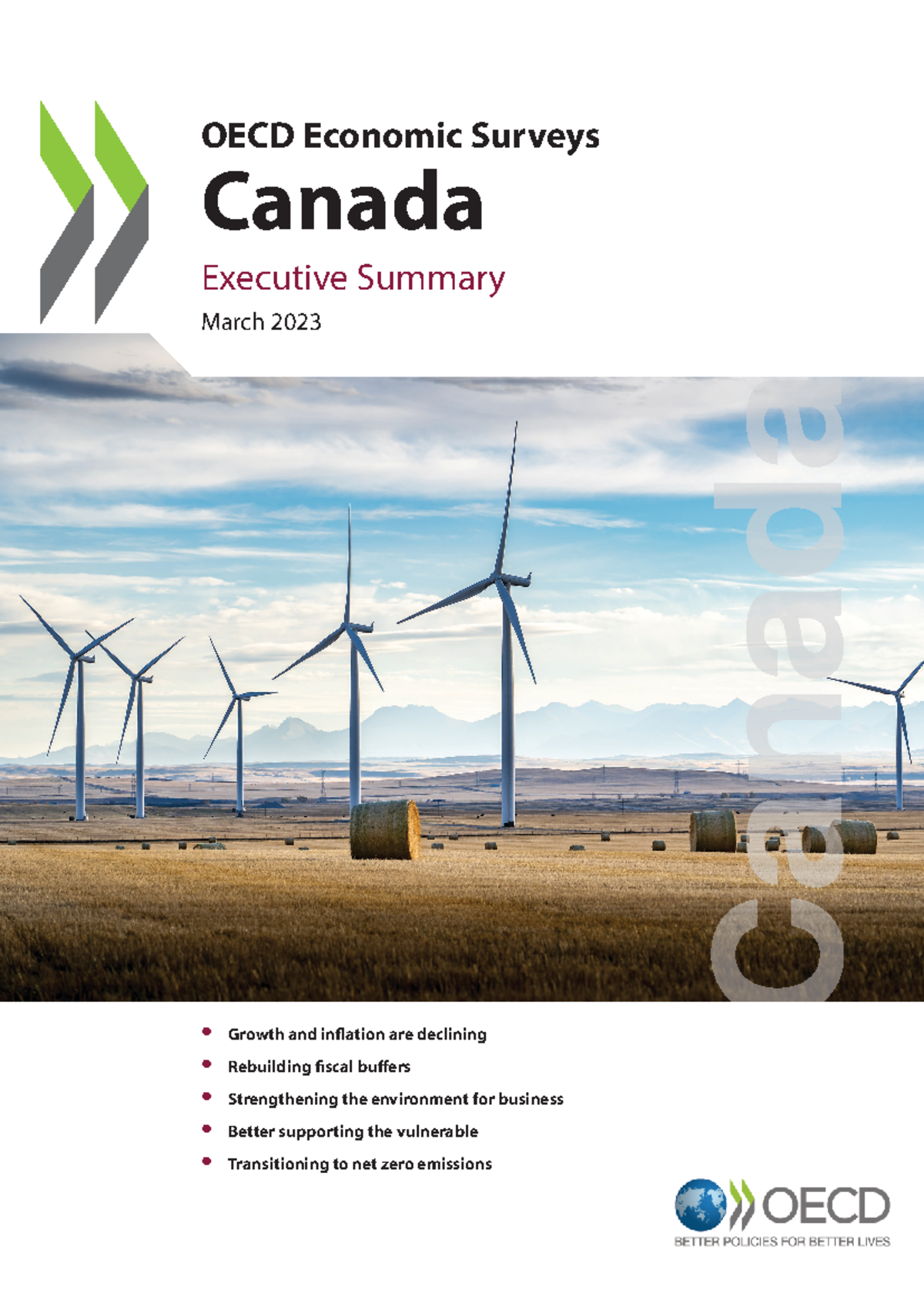 Canada 2023 OECD Economic-Survey Brochure EN - OECD Economic Surveys CANADA MARCH 2023 OECD ...