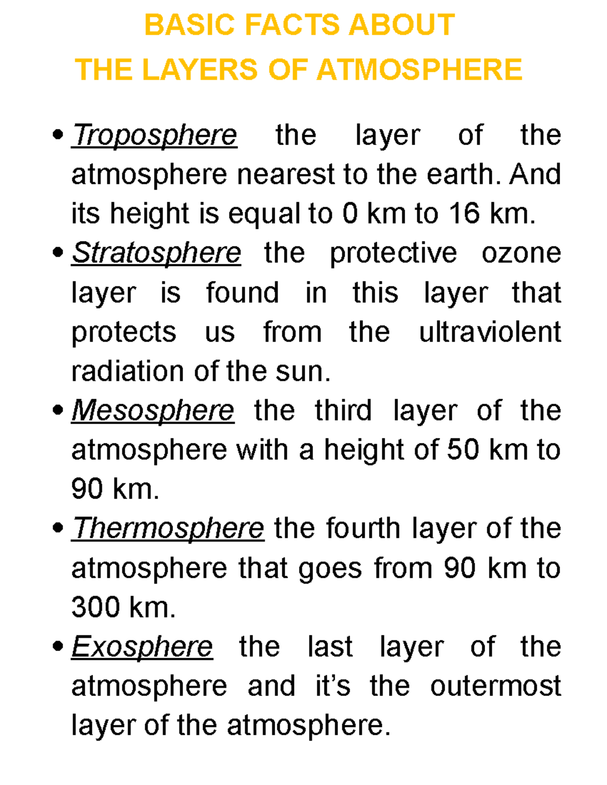 Basic- Facts- About- Layers-OF-THE- Atmosphere-LAND-AND-SEA- Breeze ...