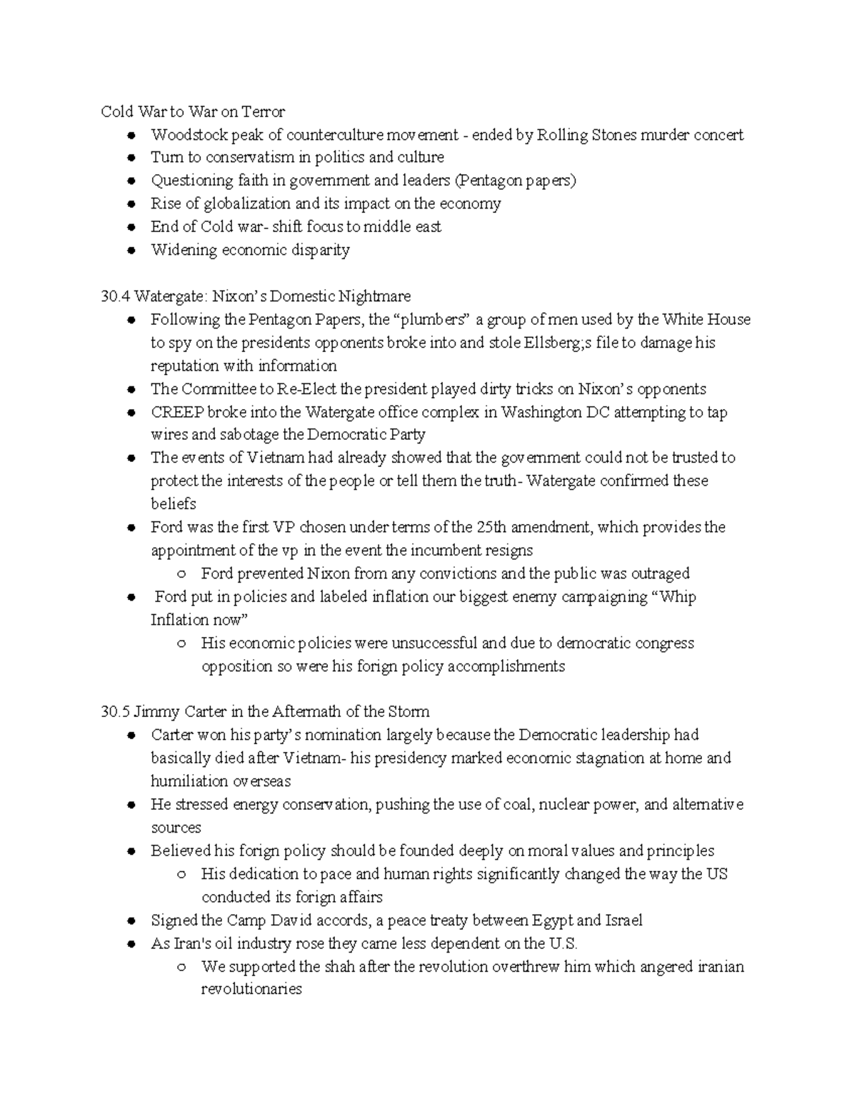Module 12 Cold War - The Cold War U.S. History Open Stanx Book notes ...