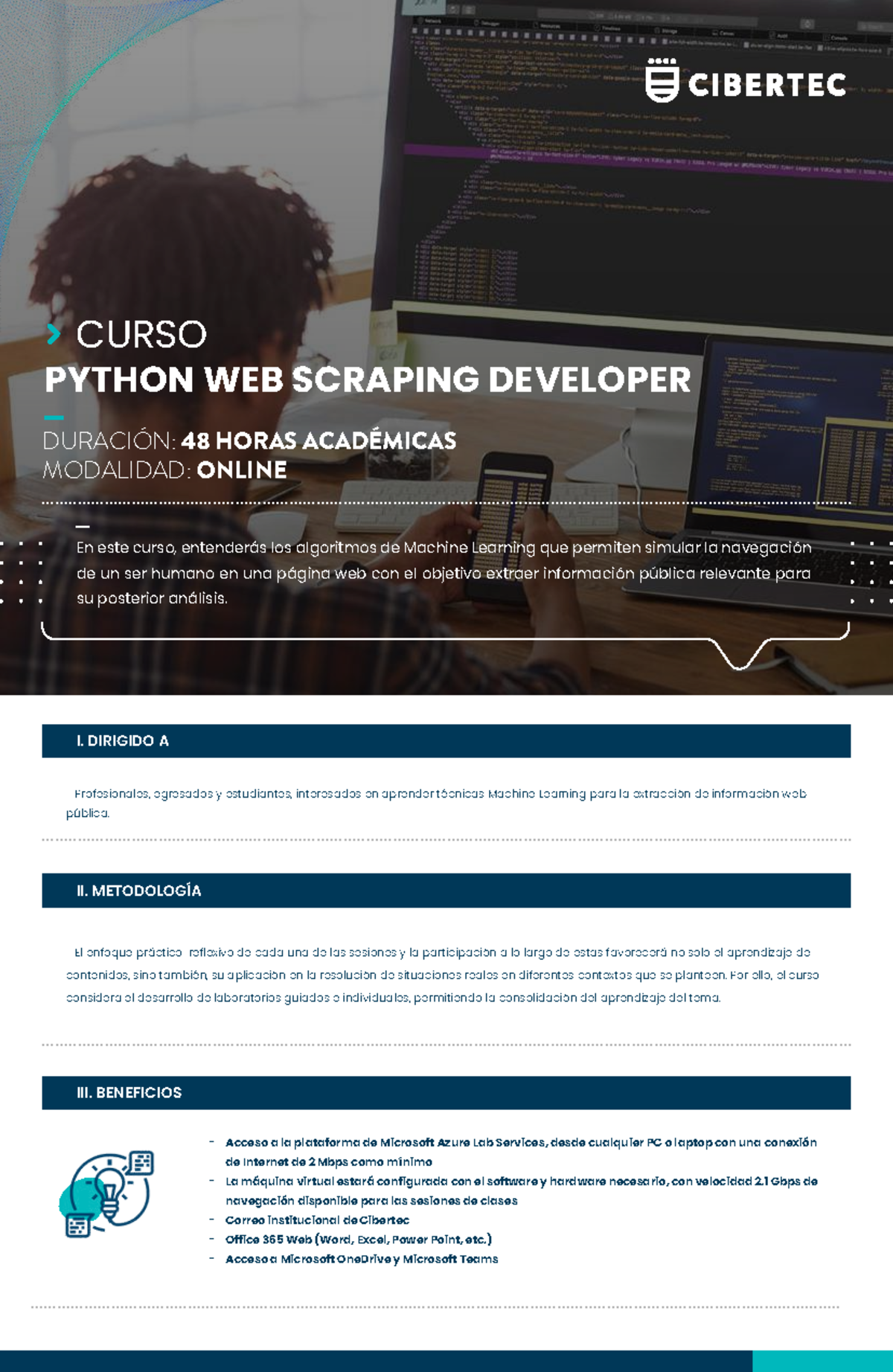 Python Web - Nada que decir - I. DIRIGIDO A II. METODOLOGÍA En este ...