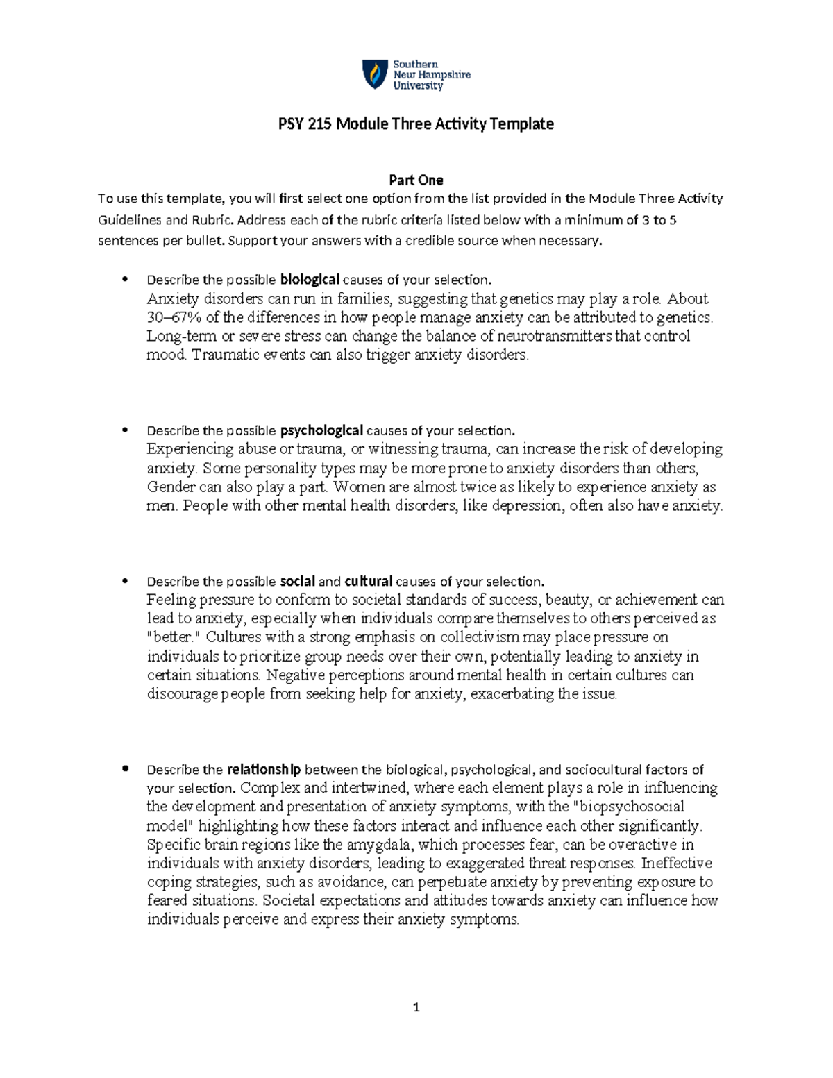 PSY 215 Module Three Activity Template 92224 - PSY 215 Module Three ...
