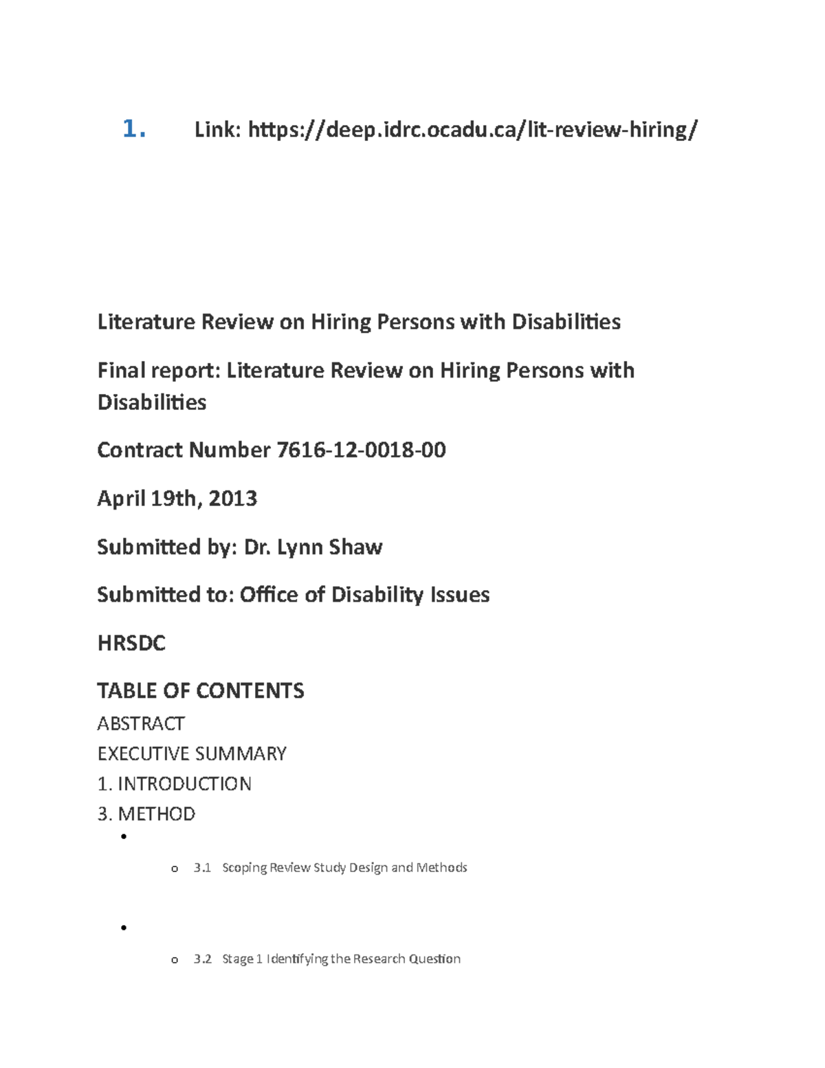 RRL's - Jenlisa S. Real - 1. Link: deep.idrc.ocadu/lit-review-hiring ...