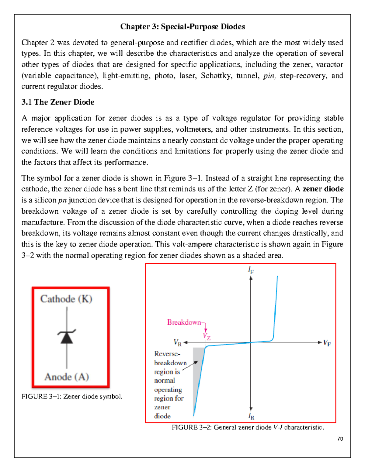 Chapter 3 edc - Chapter 3: Special-Purpose Diodes Chapter 2 was devoted to general-purpose and ...