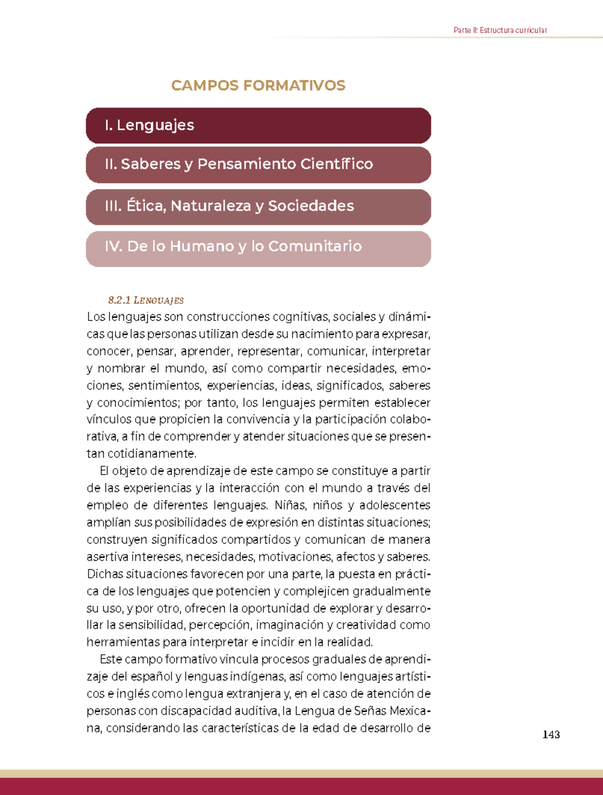 1. Plan de Estudio para la Educaci-n Preescolar- Primaria y Secundaria 2022-143-161 - Parte II ...