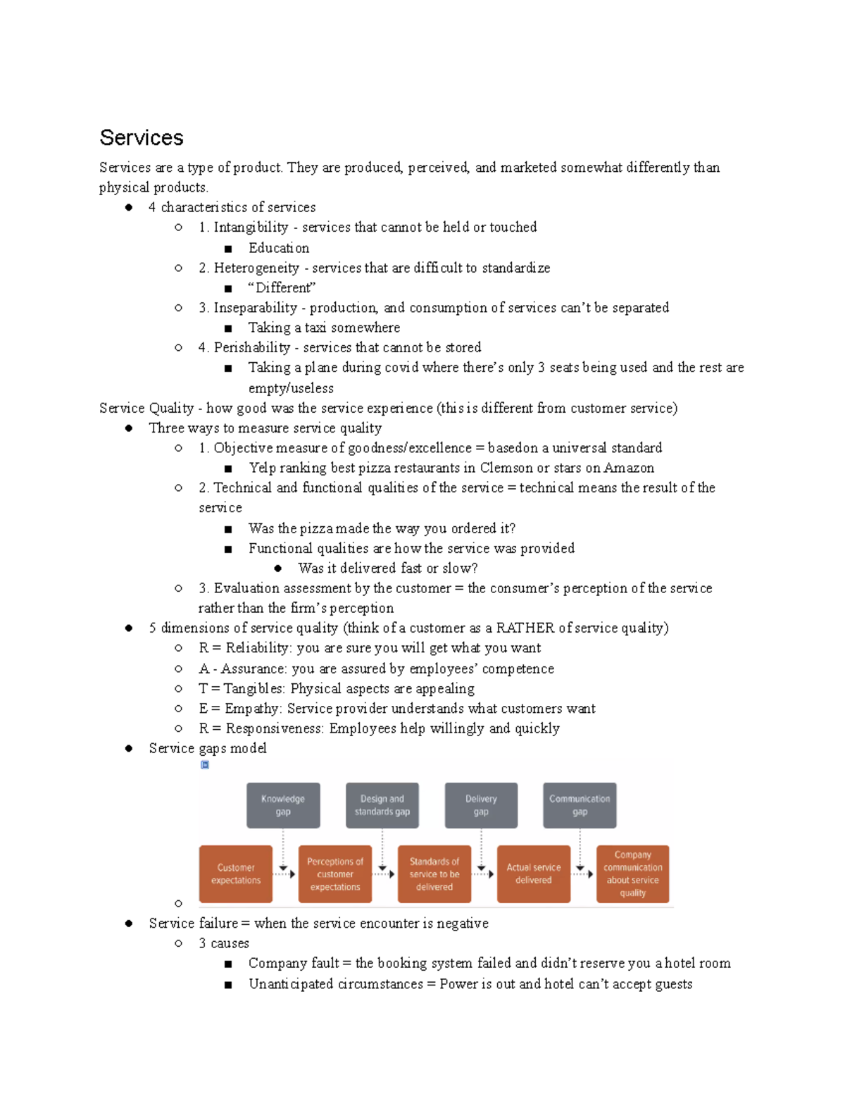 Module 15 - Marketing Services - Services Services are a type of ...