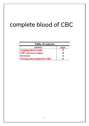 Cough and breathing assignment - Nursing - Studocu