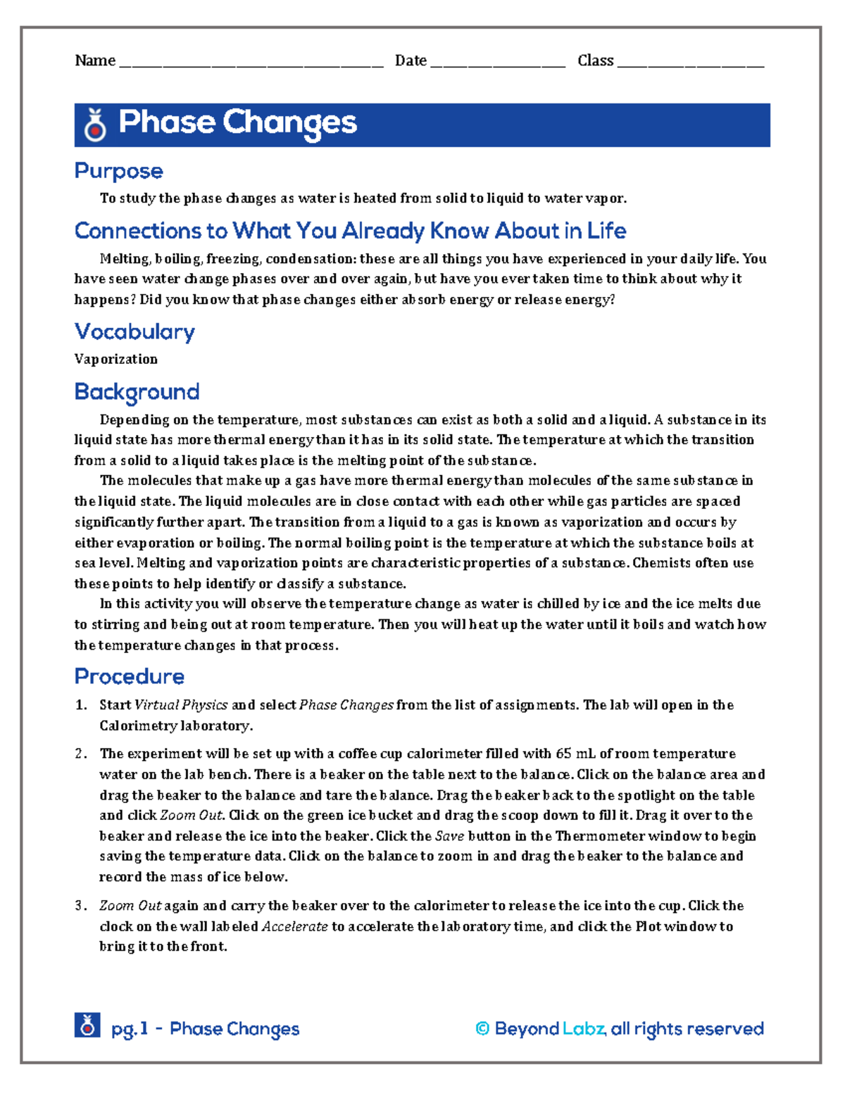 Phase - LEcture note - Name ...