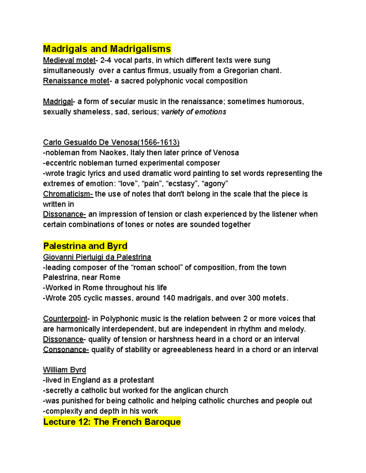 Music notes #2 - Madrigals and Madrigalisms Medieval motet- 2-4 vocal ...
