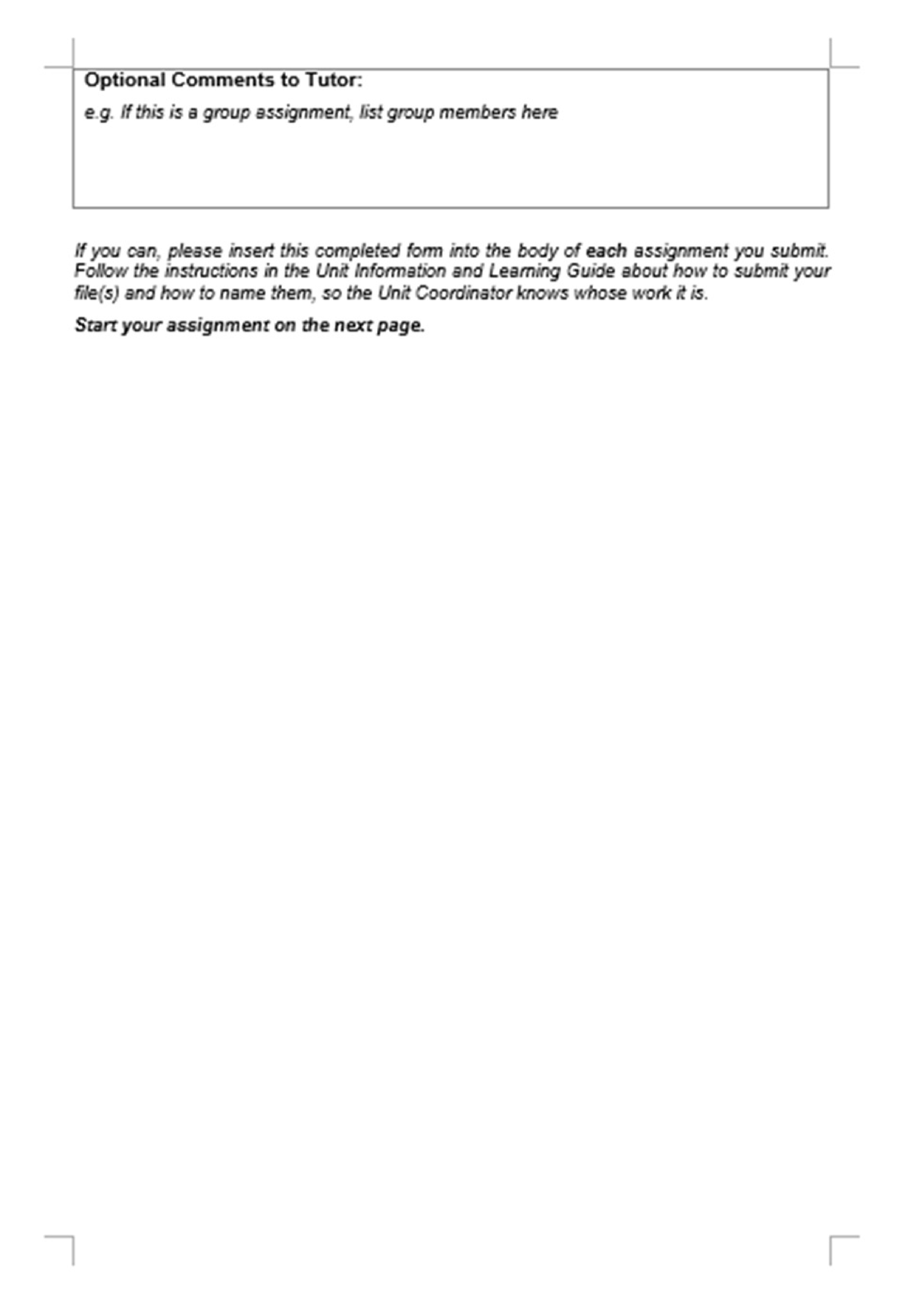 1 - Cover page 2 - Bus 230 - Studocu