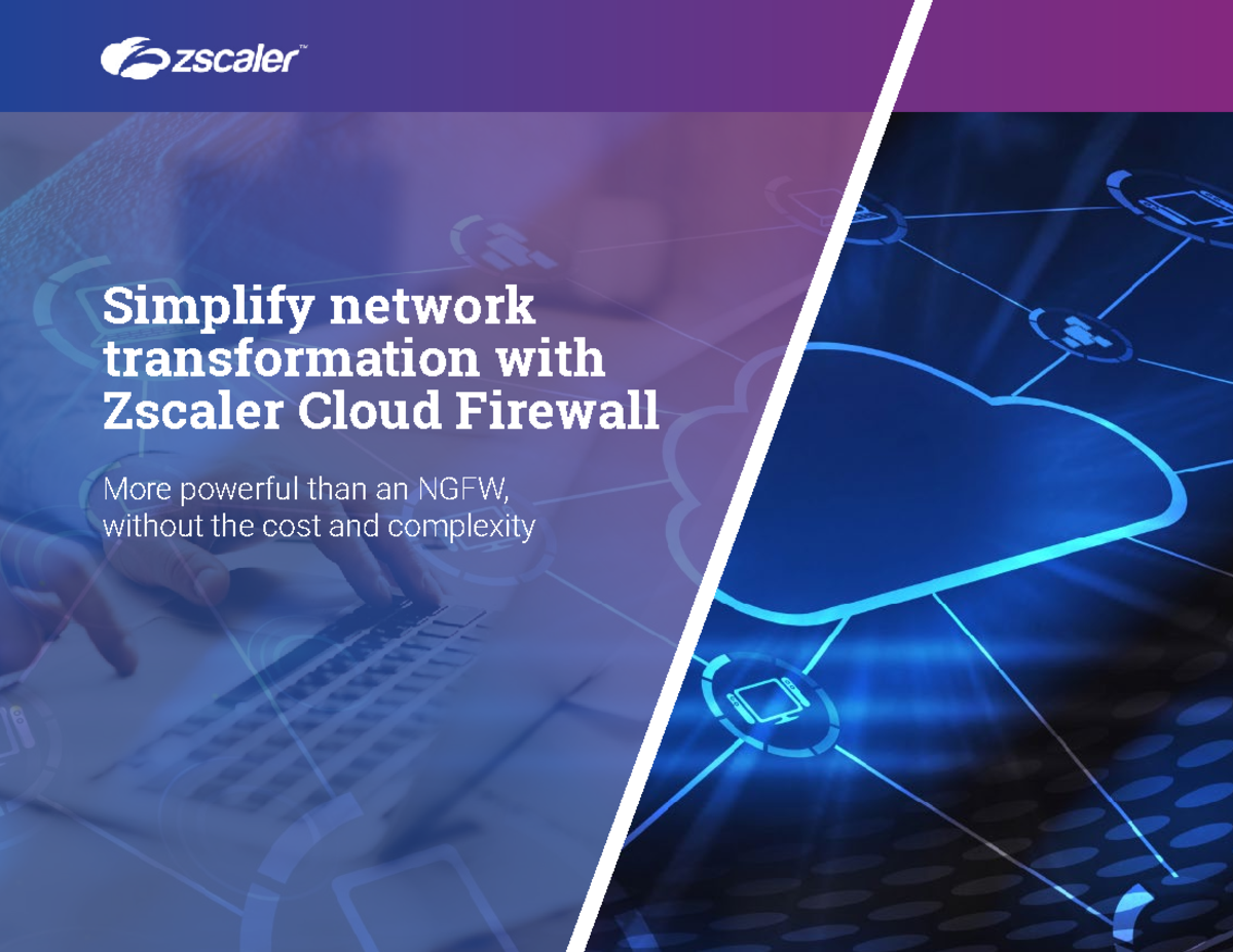 Zscaler-cloud-firewall - C768 - WGU - Studocu