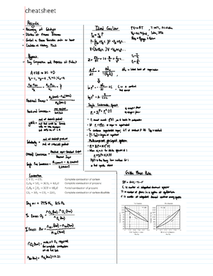 Problem Set 1 Solutions - CN2103 Material & Energy Balances Problem Set 1 7 Values of the - Studocu