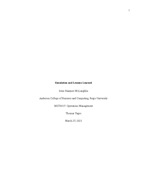 ISOM 351 Fall 2022 Unit 1 Study Guide - Unit 1: Business models align ...