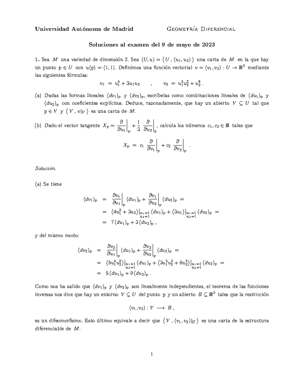 Segundo parcial mayo 2023 soluciones - Universidad Aut ́onoma de Madrid ...