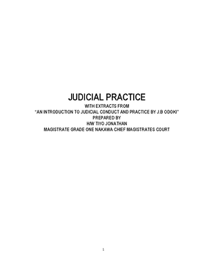 The Constitution (Recusal of Judicial Officers) (Practice) Directions ...