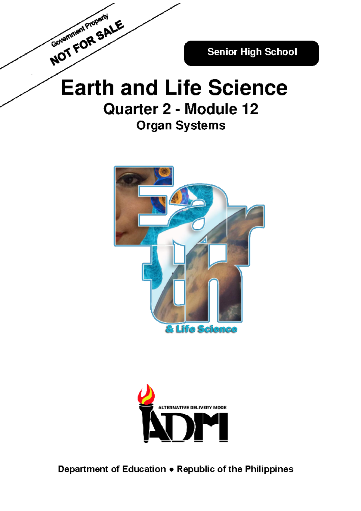 Earthand Life Sci 12 Q2 Mod12 Organ Systems ver3 - NOT Earth and Life ...