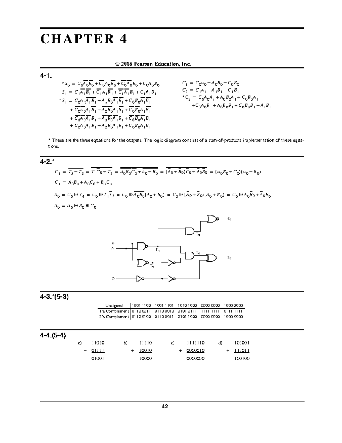 Chapter 04Chapter 04Chapter 04Chapter 04Chapter 04 - © 2008 Pearson Education, Inc. 4-1. These ...