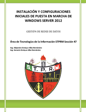Instalación Y Configuración DE Active Directory EN Windows Server 2012 ...