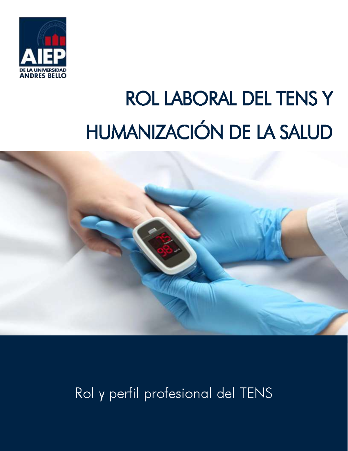 Materia que va. Servir - Rol y perfil profesional del TENS ROL LABORAL ...