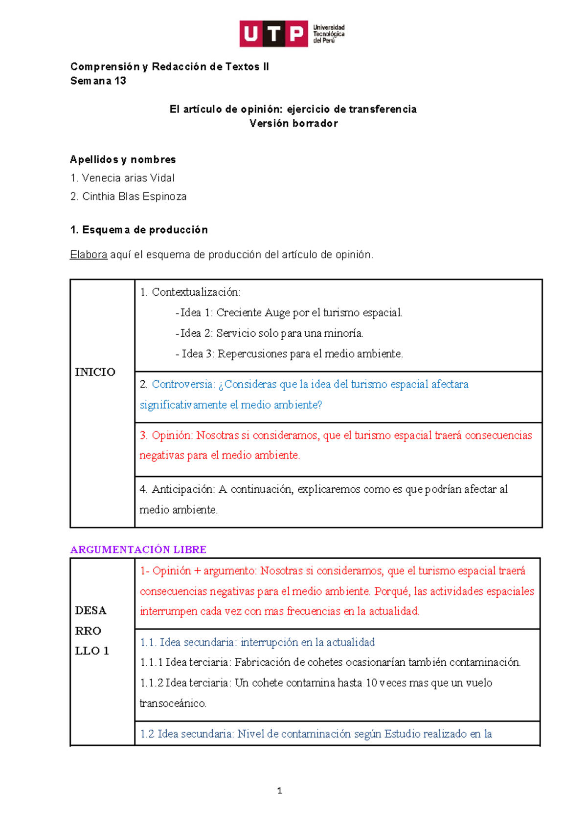 Compresion Semana 13 - Comprensión y Redacción de Textos II Semana 13 ...