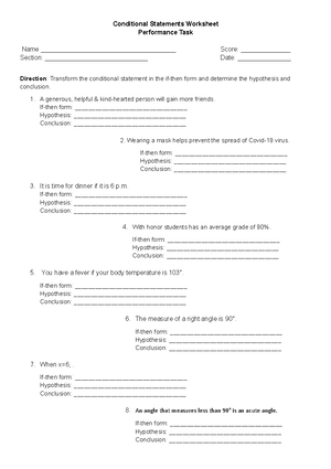 MATH Perfromance TASK Activity November 23 - MATH PERFROMANCE TASK ...