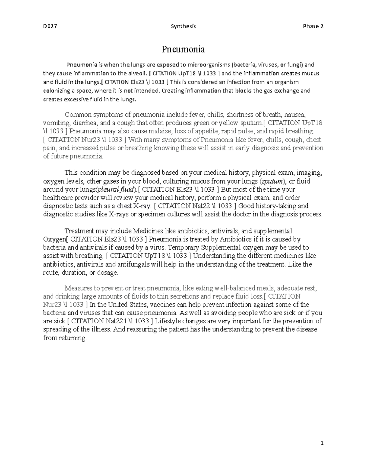 D027 Synthesis for the consumer Phase 2 - D027 Synthesis Phase 2 ...