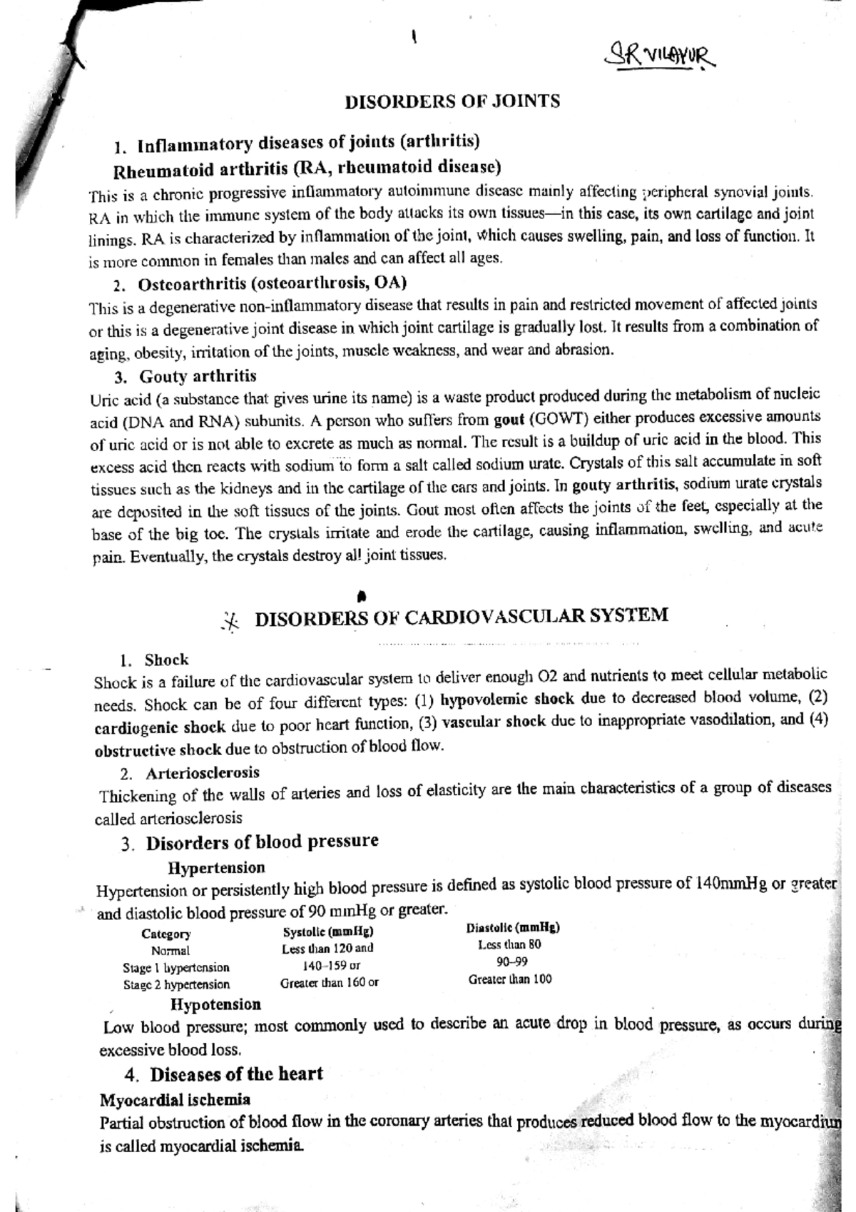 Hap 1 - NOTES BASED PHARMACY SYLLABUS - Human anatomy and physiology ...
