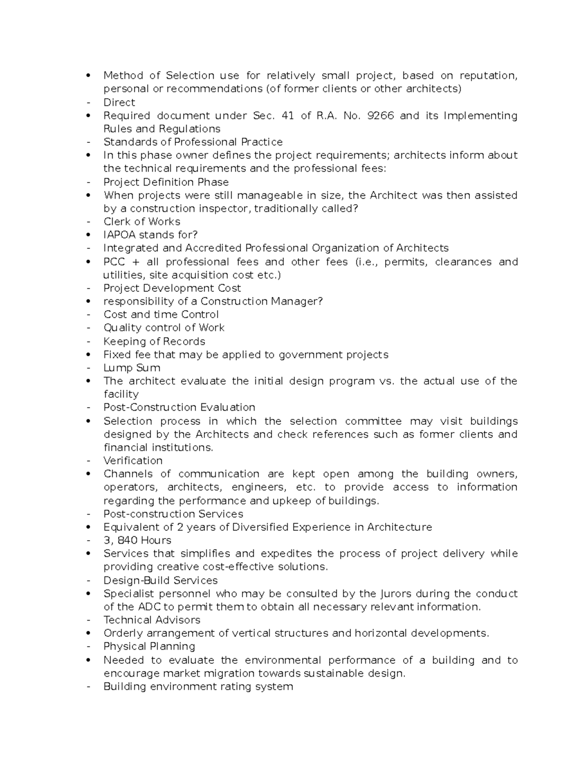 Pro-prac-reviewer - review - Method of Selection use for relatively ...