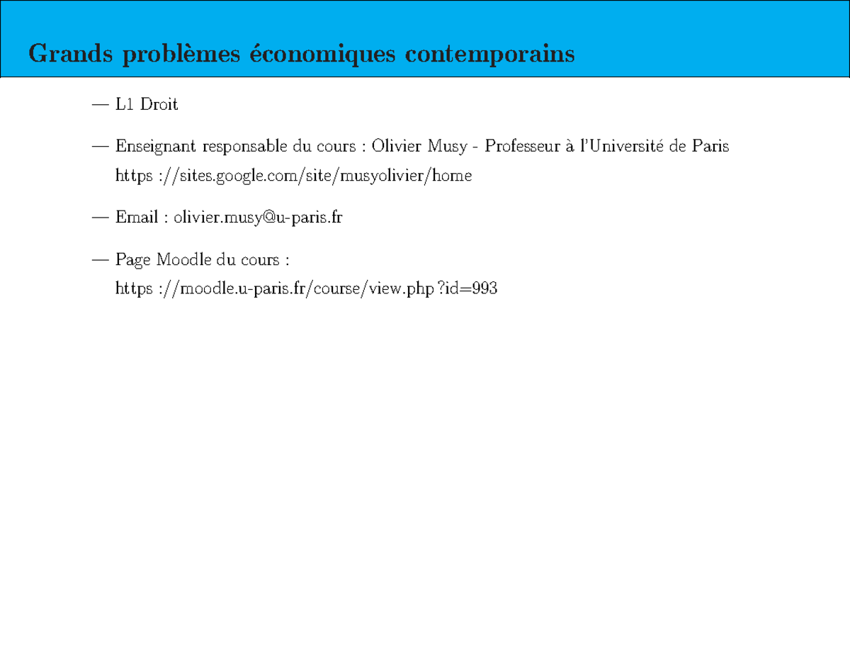 ECO - Grands probl`emes ́economiques contemporains — L1 Droit ...