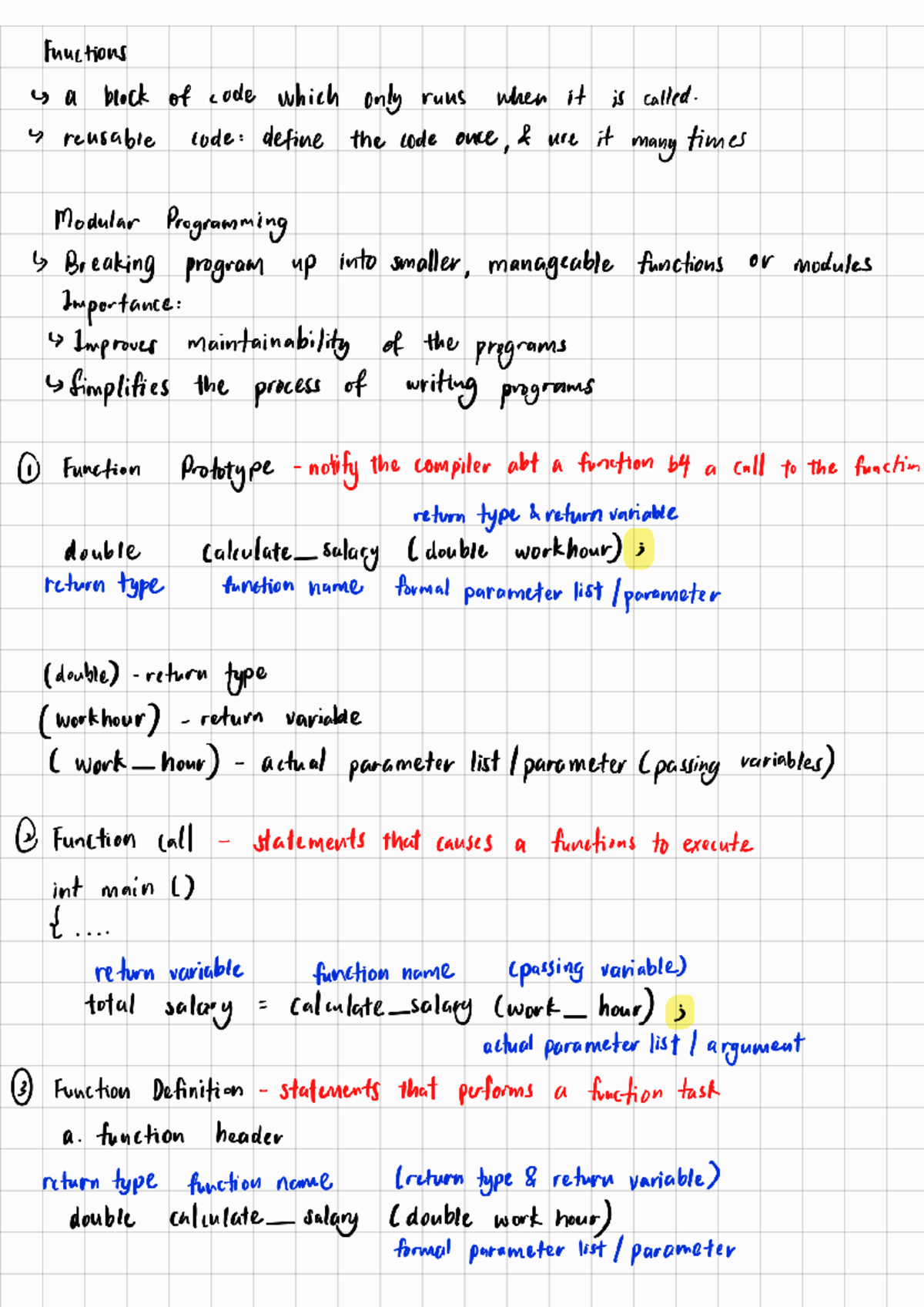 Functions 241121 233615 - Functions a block of ode which only runs when ...