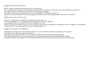 Bio1140 Notes 1 - Chapter 24: Developmental Biology Developmental ...