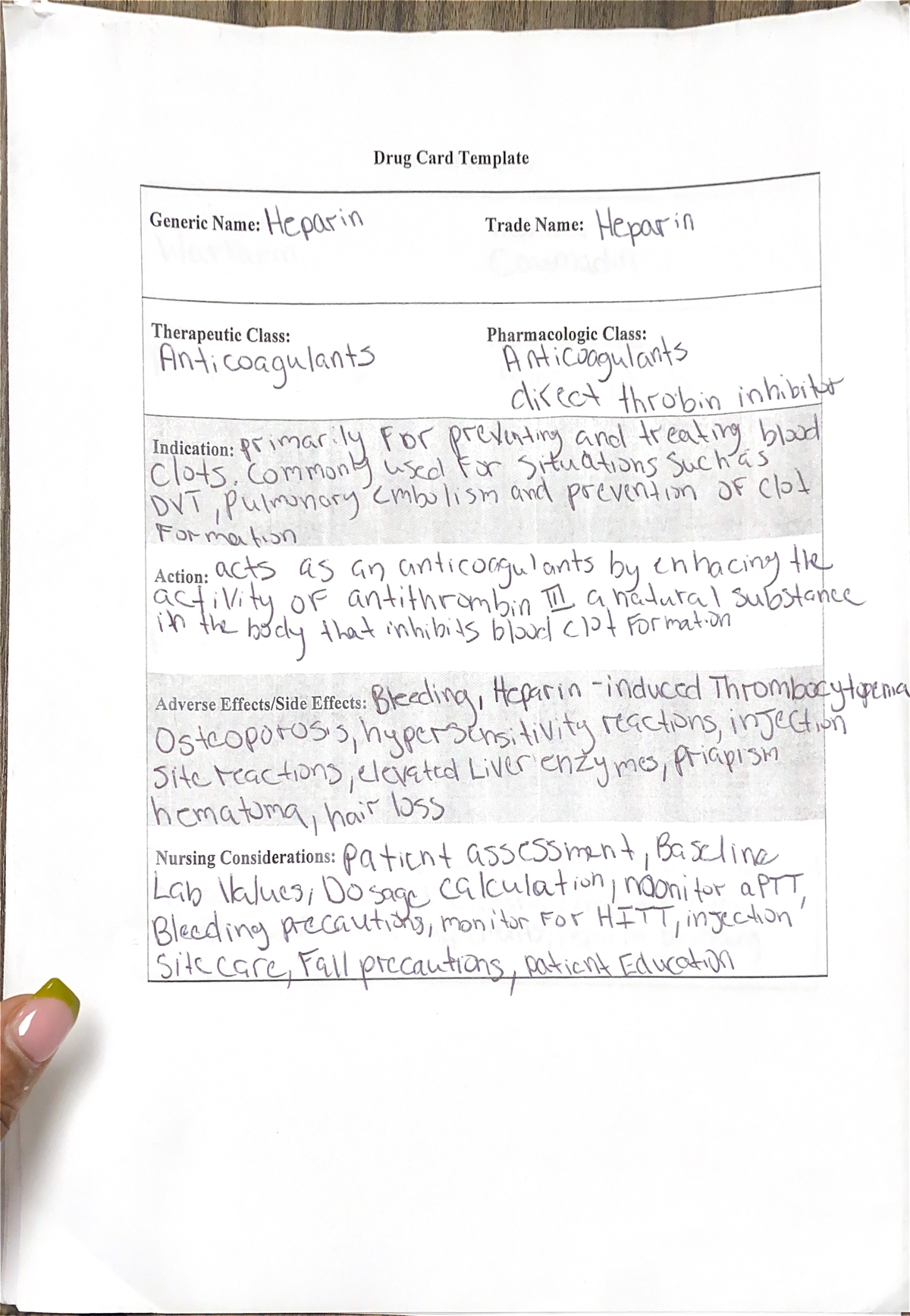 Scanned Document - drug cards - PHM226 - Studocu