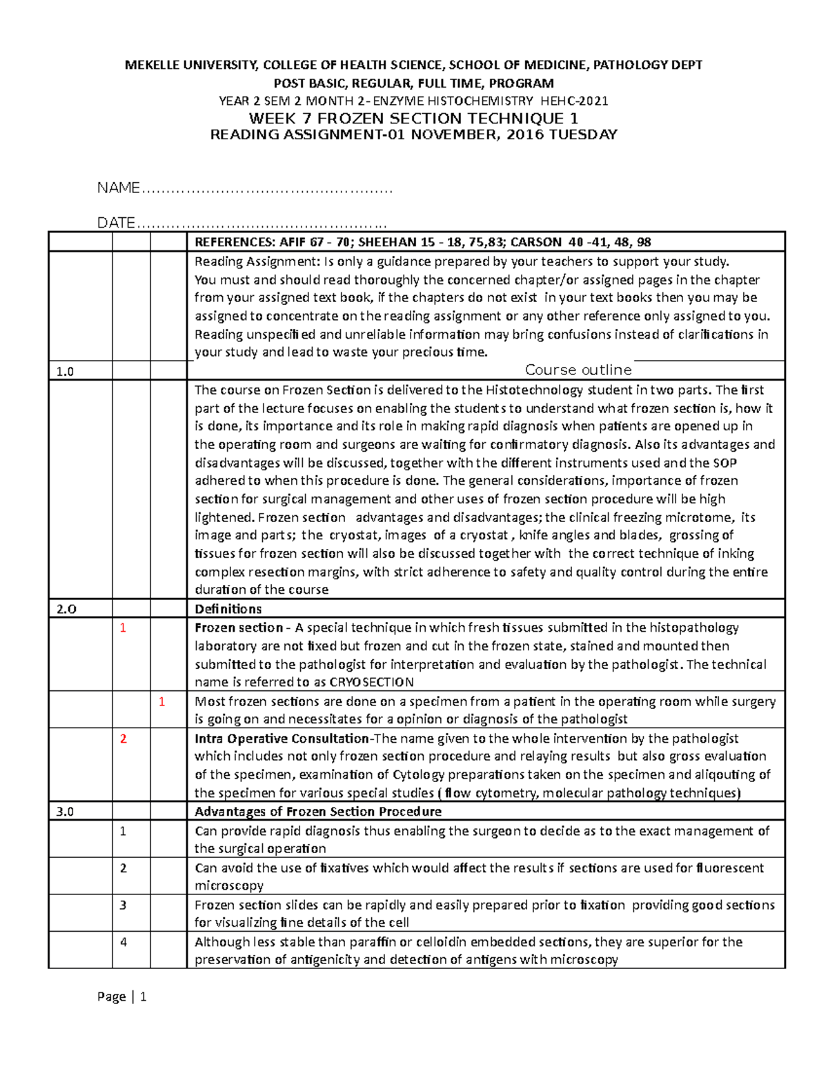 2B- Y2S2M2W7- FRS1 Students Rdg Assign - MEKELLE UNIVERSITY, COLLEGE OF ...