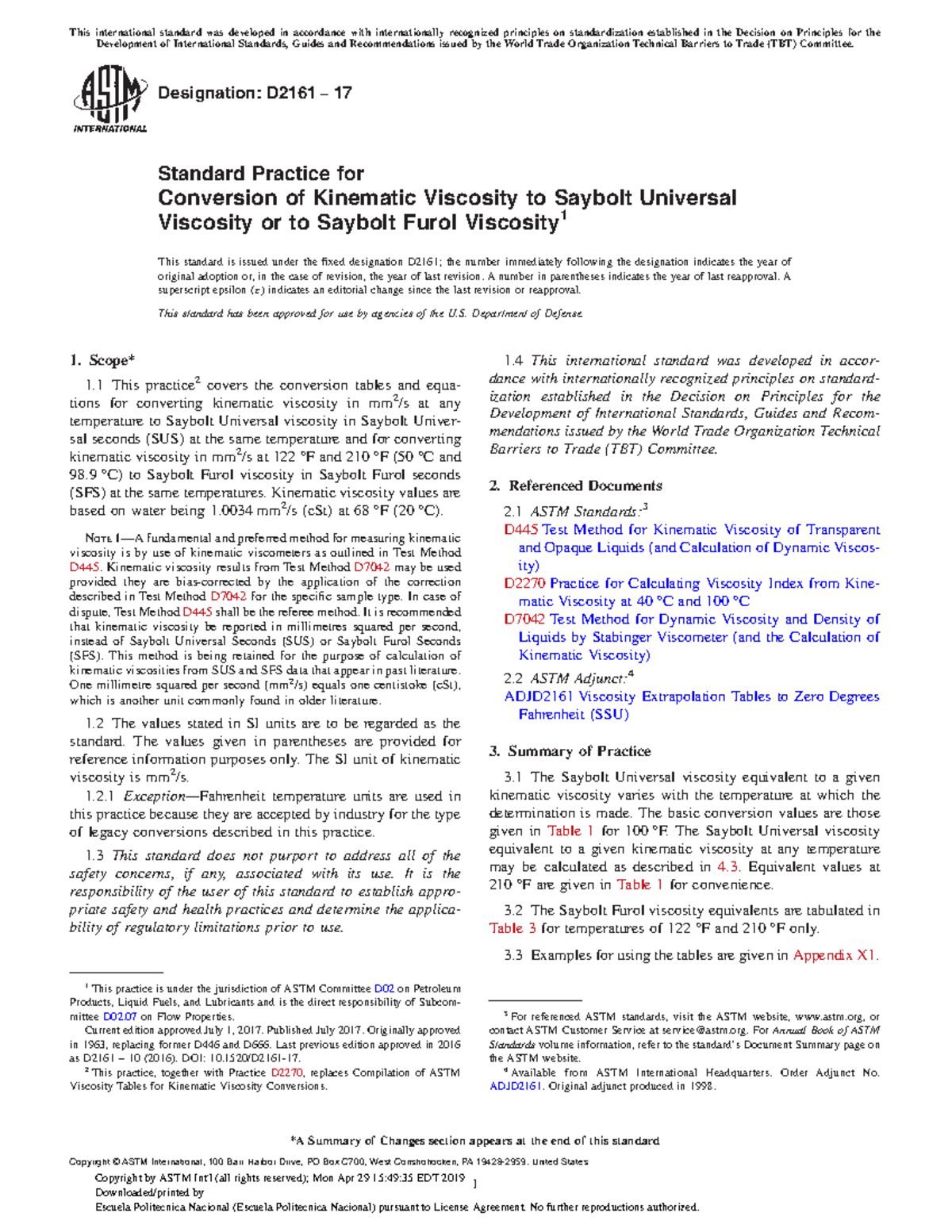 D2161 - ASTM2161 - This international standard was developed in ...