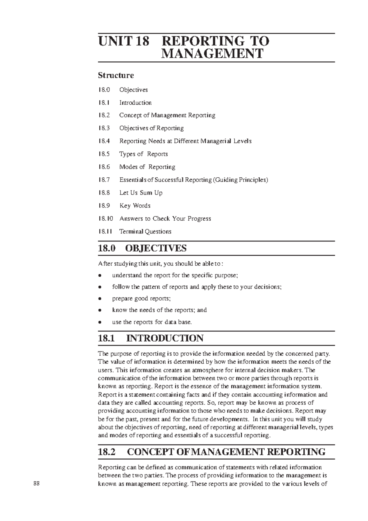 Block-5 MCO-5 Unit-2 - Cost volume profit - UNIT 18 REPORTING TO ...